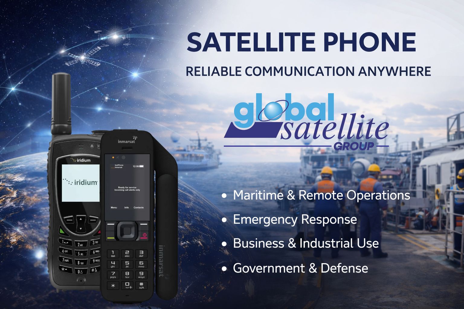 Satellite Phone: Communication Anywhere In The World - Global Satellite USA